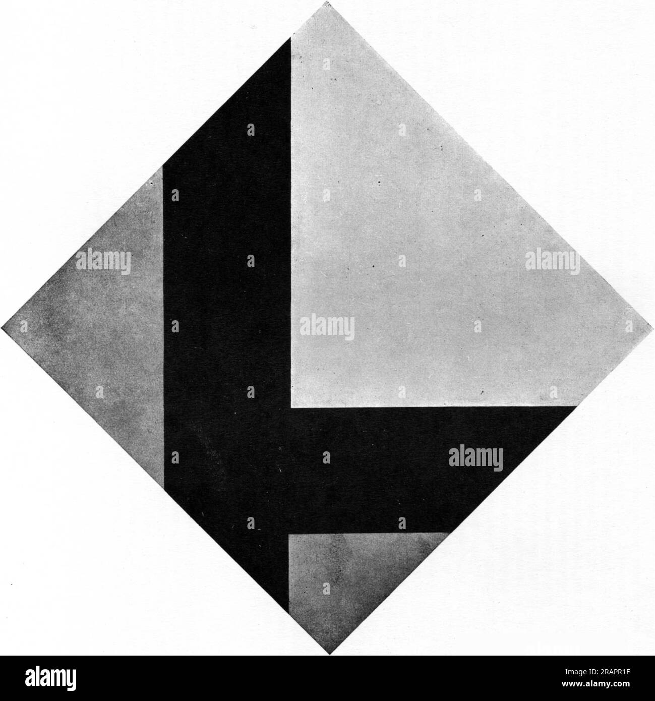 Counter composition VIII 1924; Germany by Theo van Doesburg Stock Photo ...