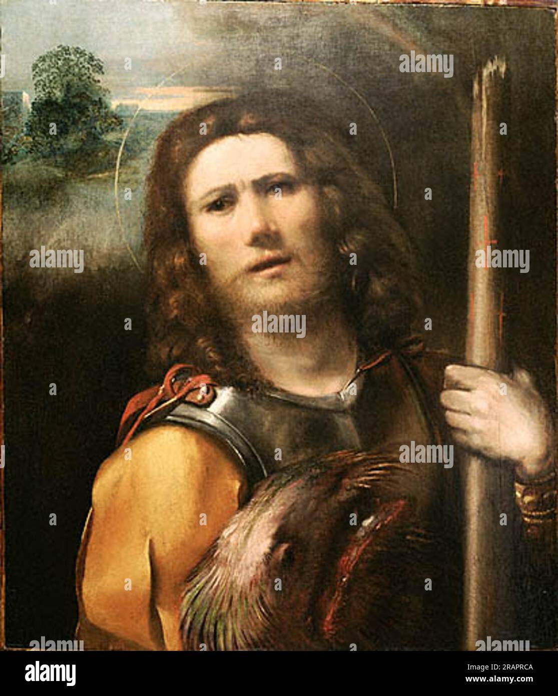 Saint George 1513 by Dosso Dossi Stock Photo - Alamy
