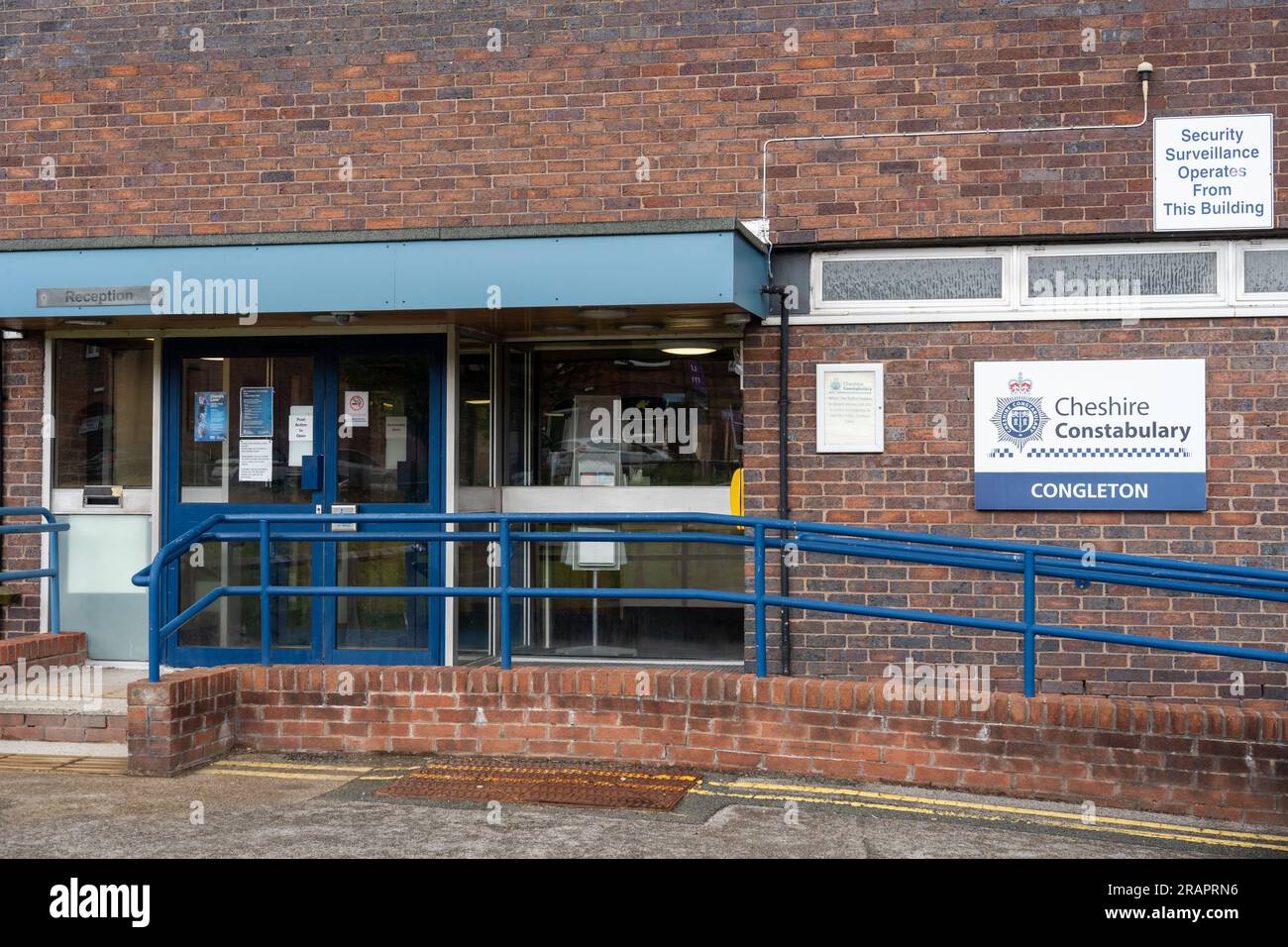 Congleton police station, part of Cheshire Constabulary. Congleton ...