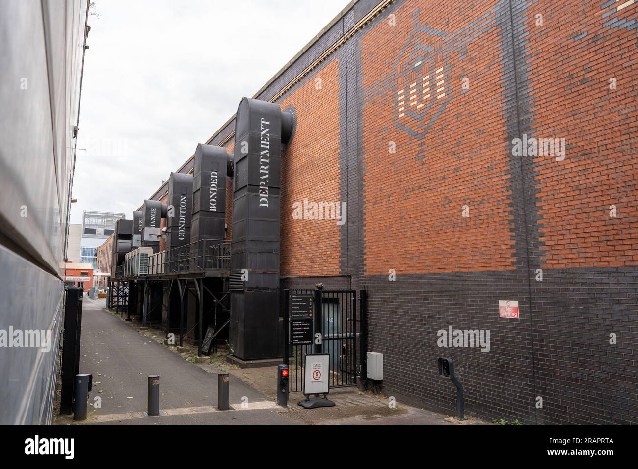 Exterior of Enterprise City's Department Bonded Warehouse in Manchester ...