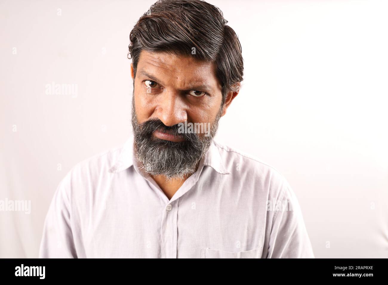 Indian man glasses beard hi-res stock photography and images - Alamy