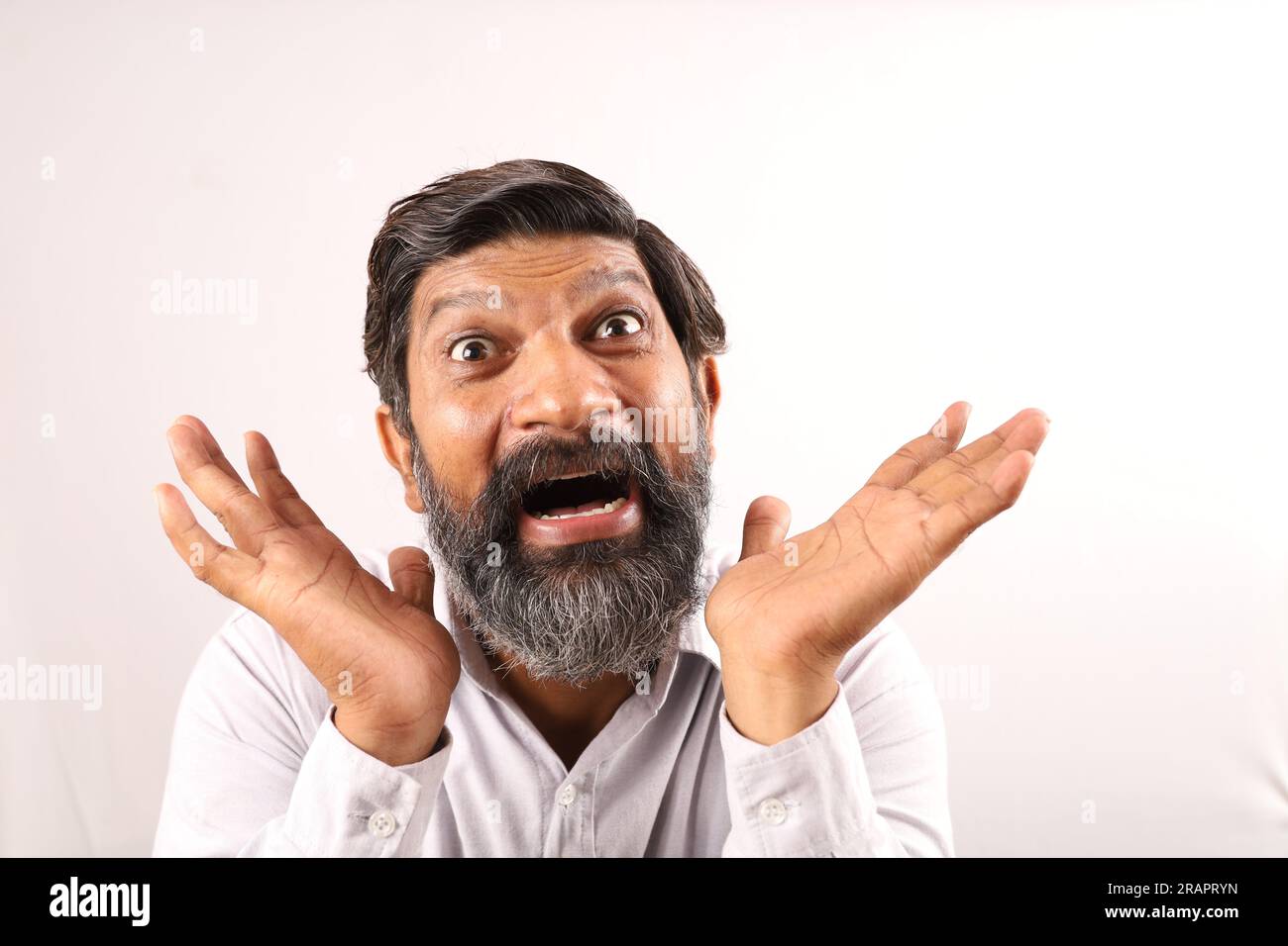 Sad man and distorted face hi-res stock photography and images - Alamy