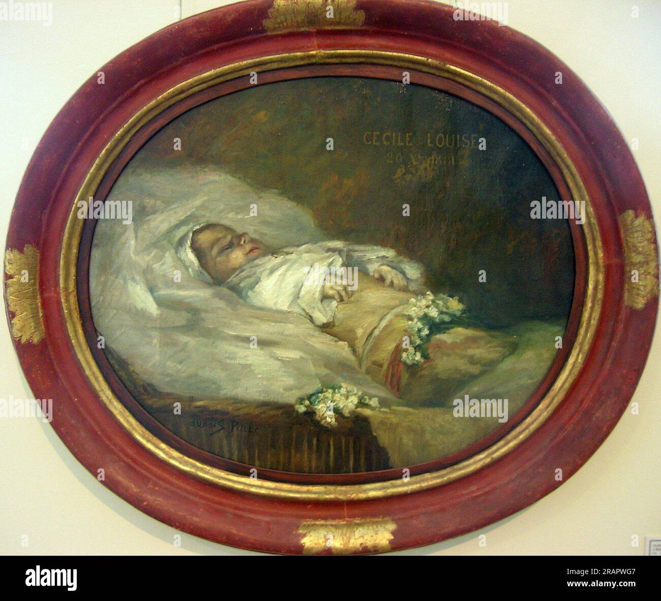 Dead Child 1881 by Albert Dubois-Pillet Stock Photo - Alamy