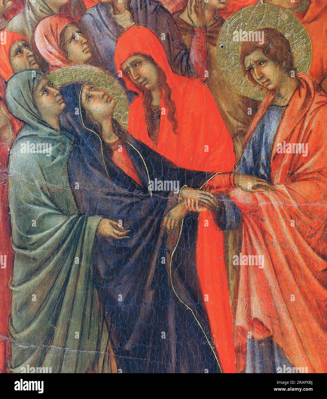 Crucifixion (Fragment) 1311 by Duccio Stock Photo - Alamy
