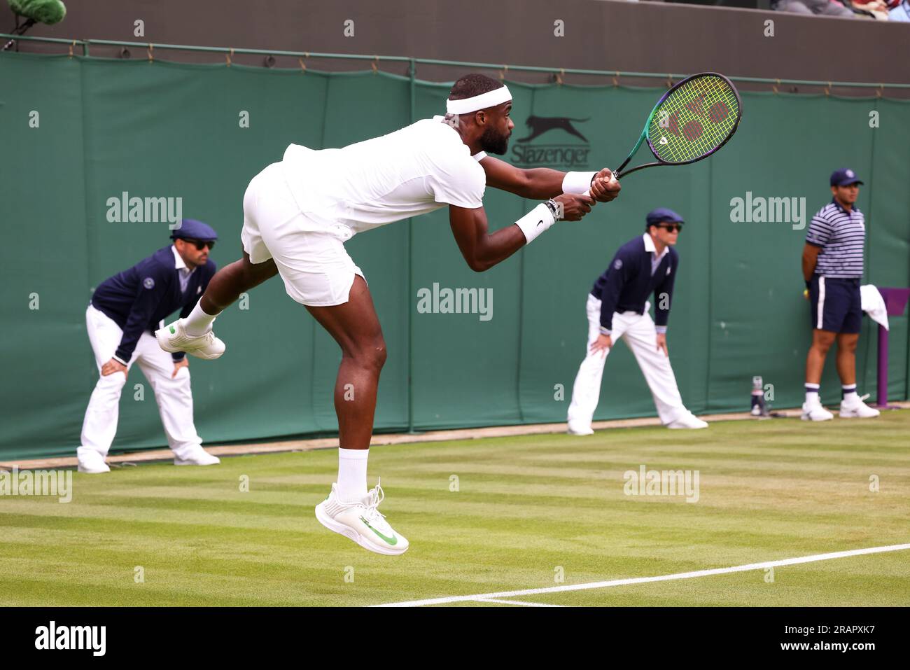 05th July, 2023, Wimbledon, United Kingdom. Number 10 seed, Frances ...