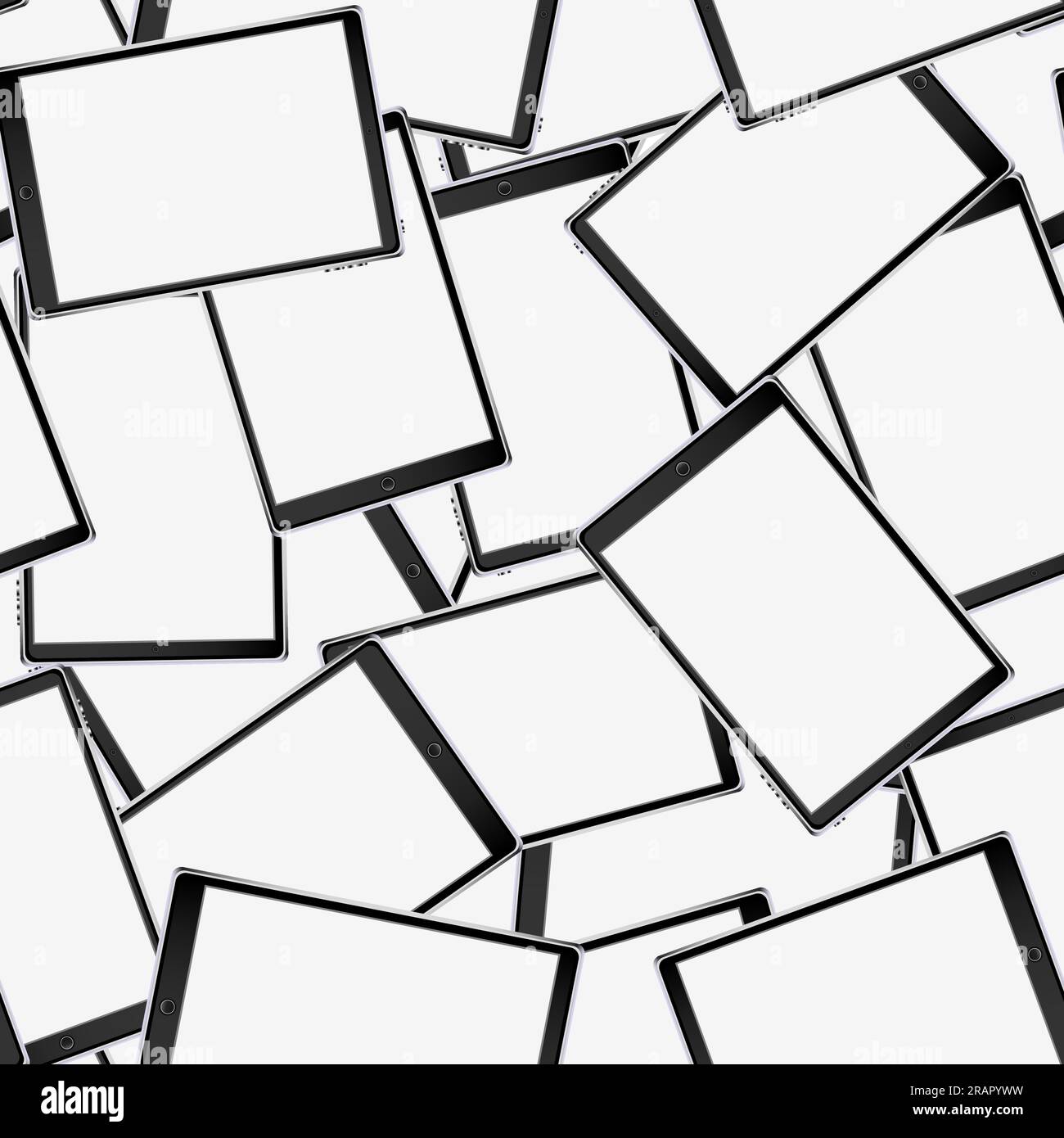 Texture, seamless pattern of smart modern smart touchscreen tablet ...