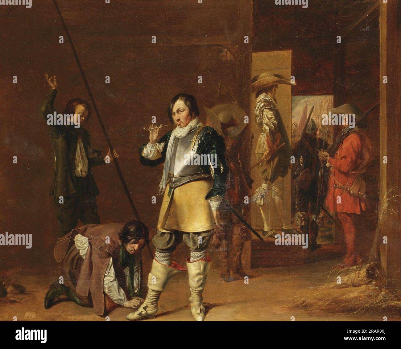 Call to Arms by Willem Cornelisz Duyster Stock Photo - Alamy