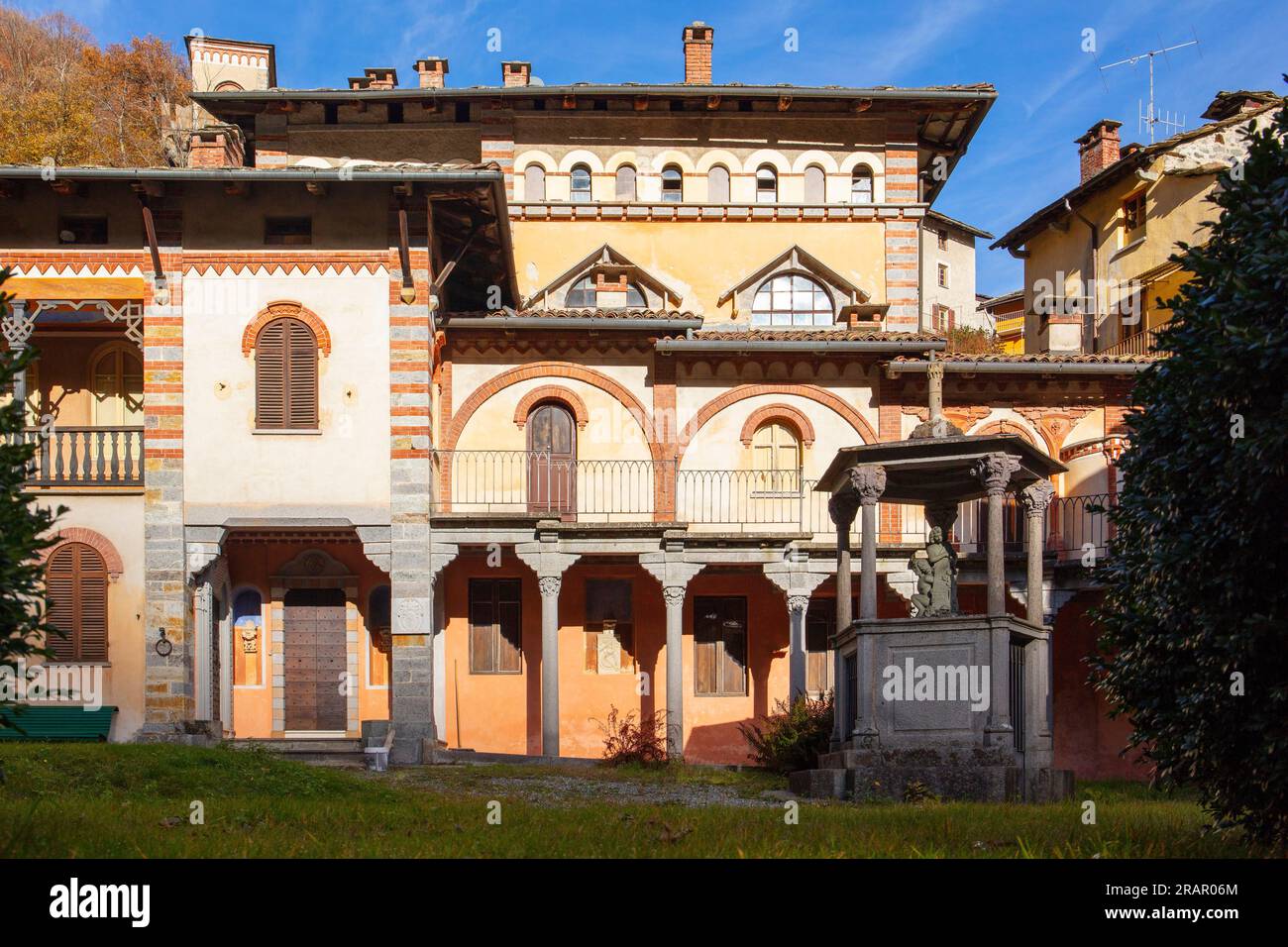 Castle of Rosazza, Val di Cervo, Piemonte, Italy Stock Photo - Alamy