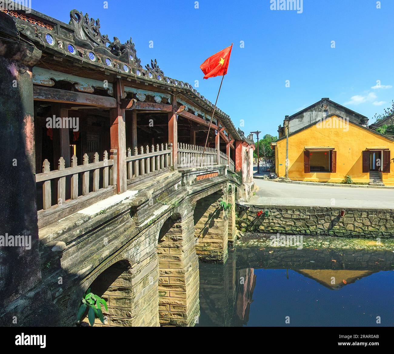 Hoi An's iconic bridge Stock Photo - Alamy
