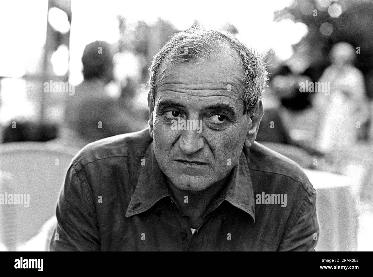 the italian writer Goffredo Parise at Venice film festival of 1982 ...