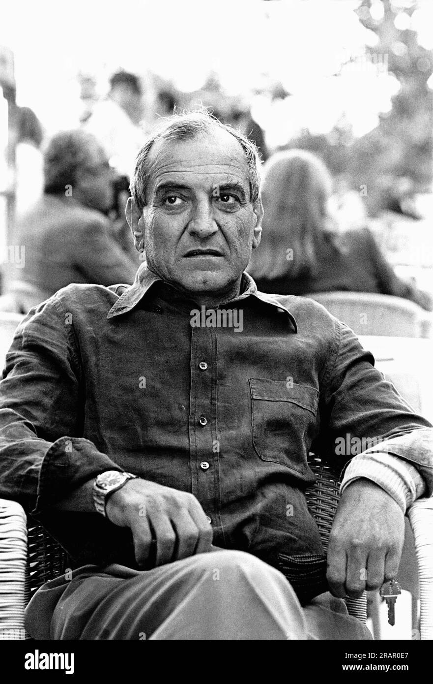 the italian writer Goffredo Parise at Venice film festival of 1982 ...