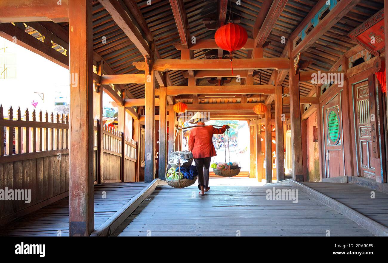 Hoi An's iconic bridge Stock Photo - Alamy