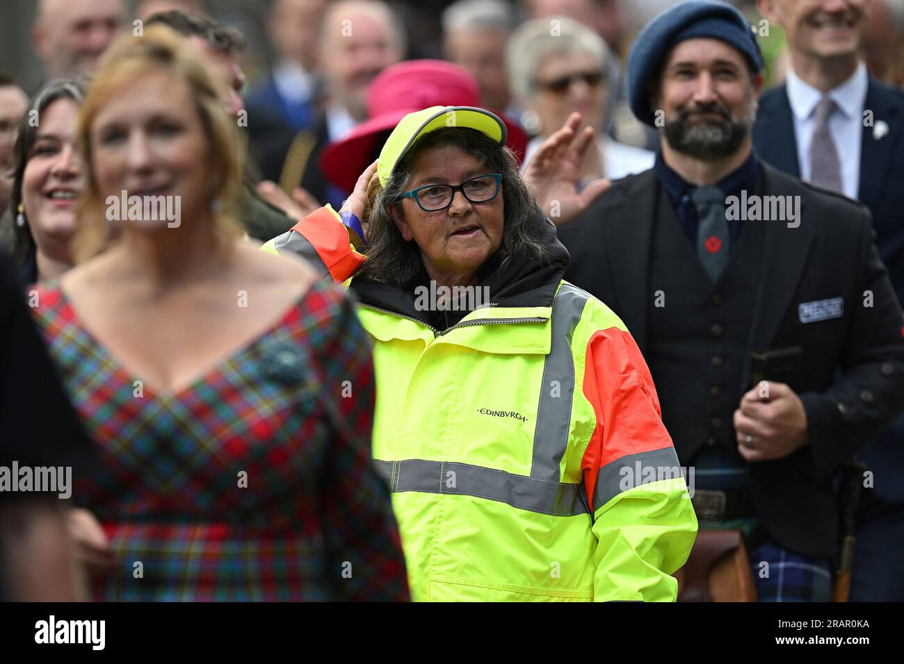 The People's Procession, representing aspects of Scottish life ...