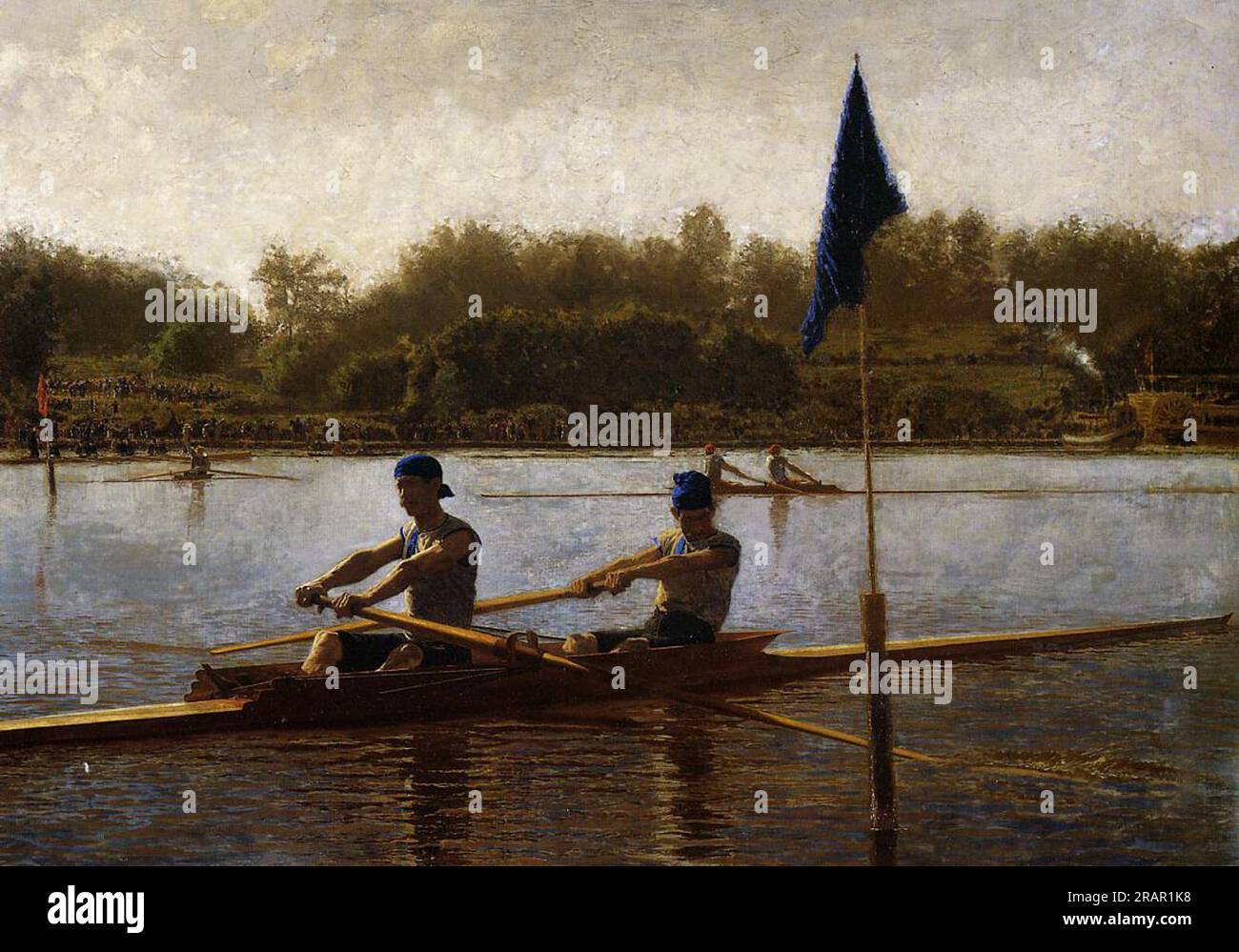 Thomas eakins boat hi-res stock photography and images - Alamy