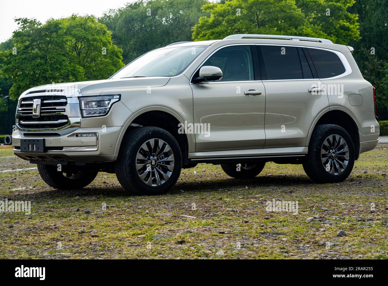 Shanghai, China – 04262023: Exterior picture of a stationary Tank 500 Hi4-T a PHEV SUV from ...