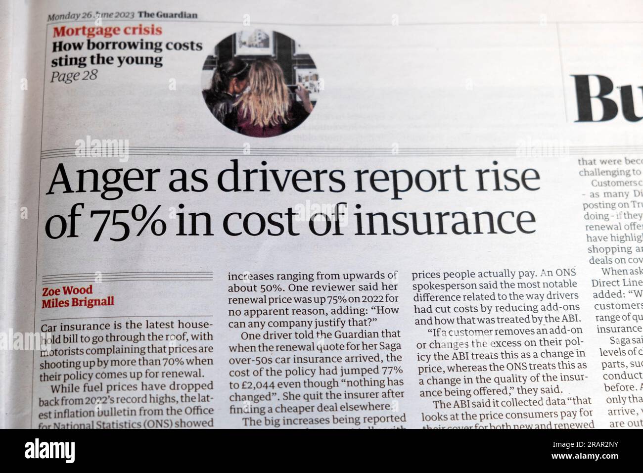 'Anger as drivers report rise of 75% in cost of insurance' Guardian ...