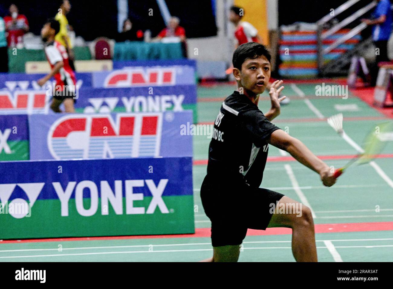 Jakarta, Indonesia. 5th July, 2023. A boy participates in a boys ...