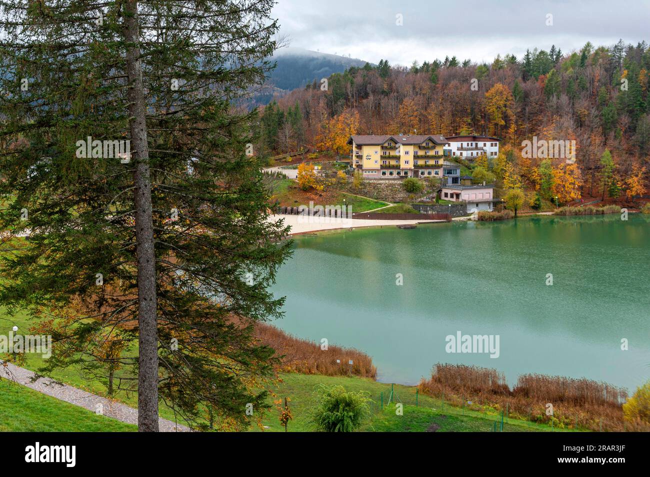 Lavarone lake hi-res stock photography and images - Alamy