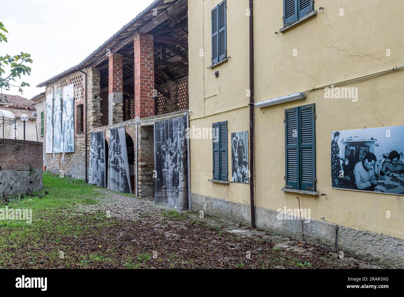 village partial view and photographs of fausto coppi, castellania coppi ...