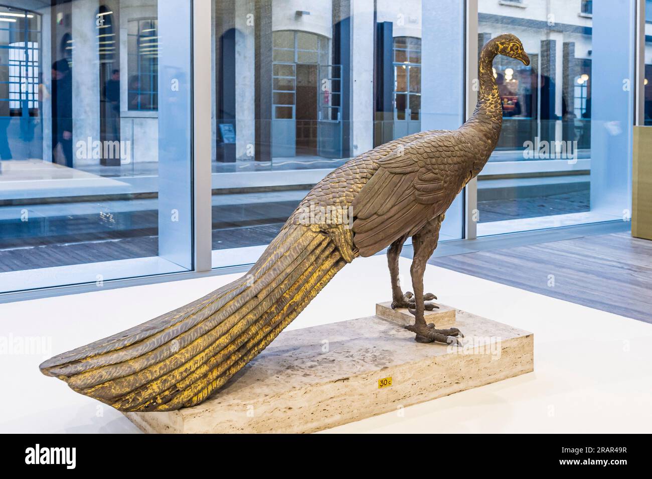 prada foundation: recycling beauty, peacock, milan, italy Stock Photo ...