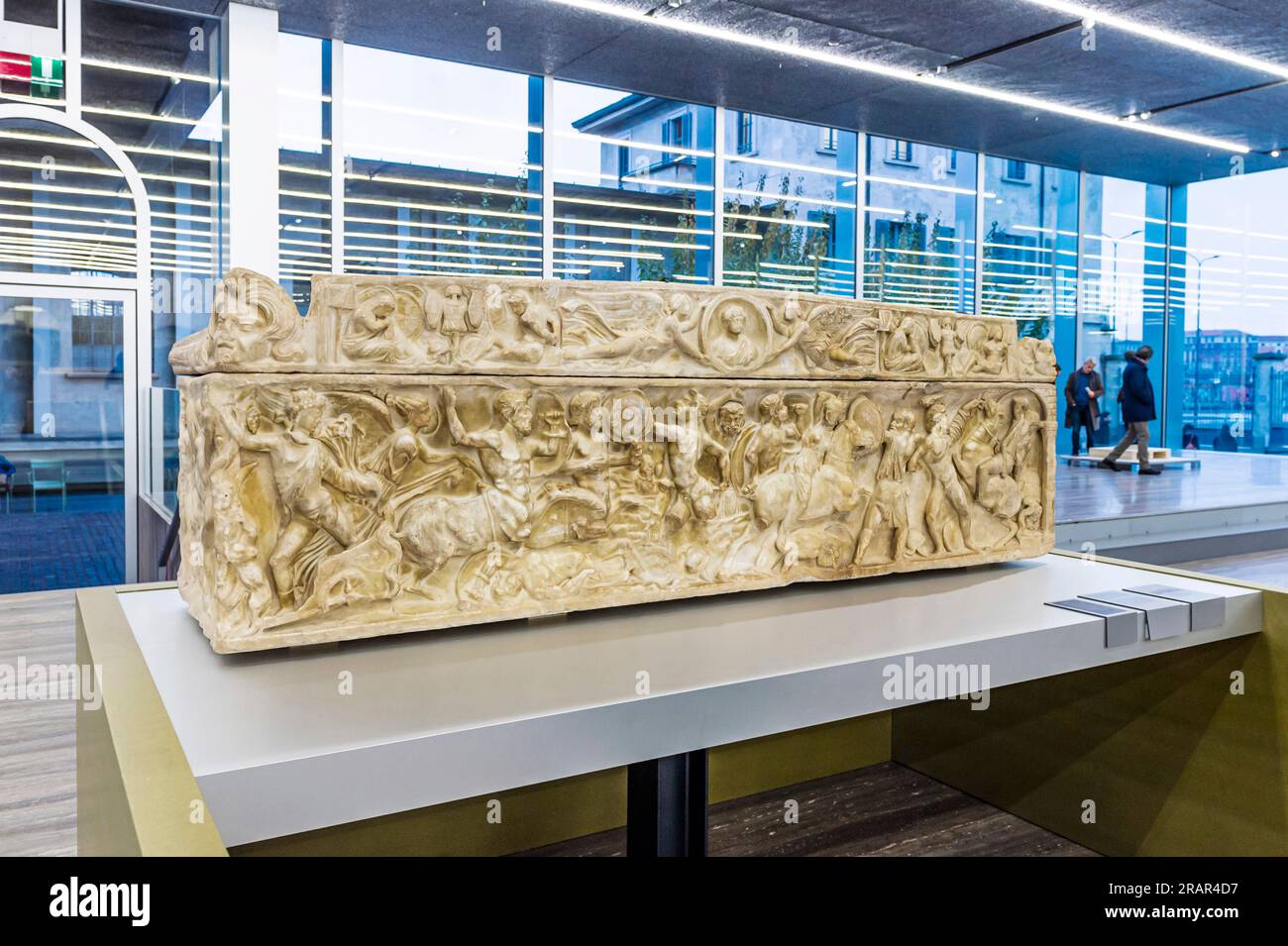 prada foundation: recycling beauty, sarcophagus, milan, italy Stock ...