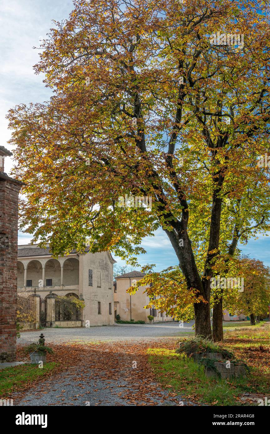 saint mary abbey, rivalta scrivia, italy Stock Photo - Alamy
