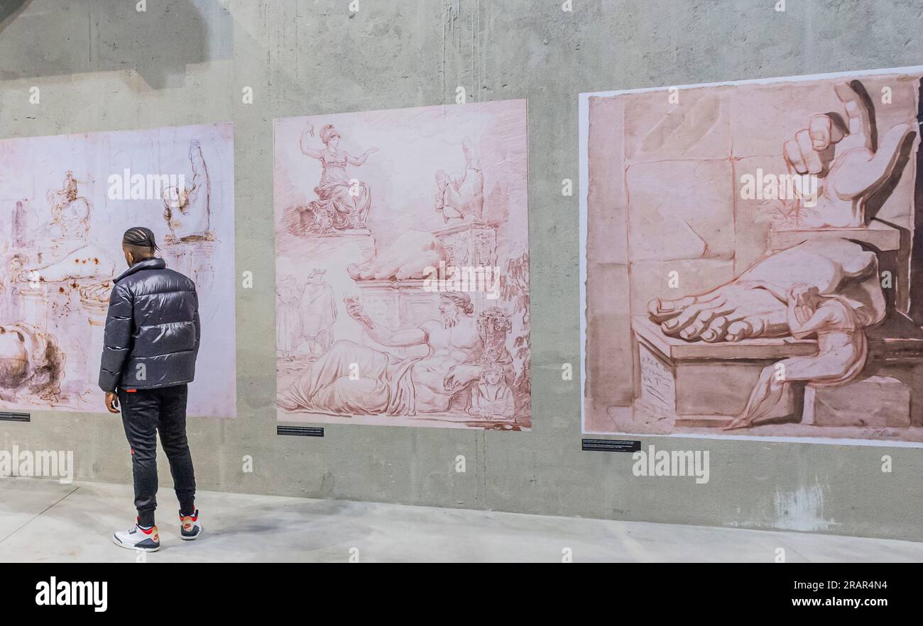 prada foundation: recycling beauty, reconstruction of the colossus of ...