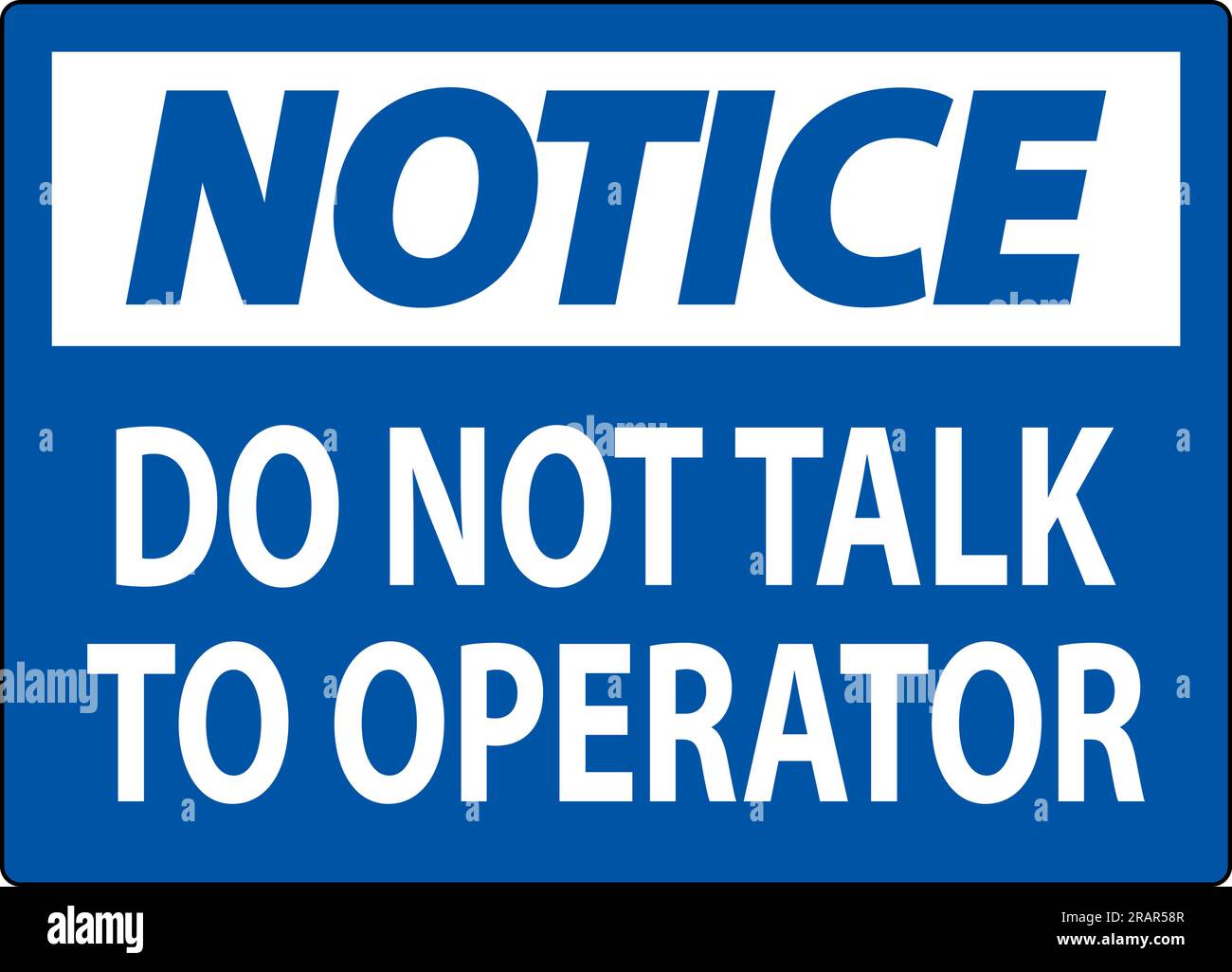 Food safety notice Stock Vector Images - Alamy