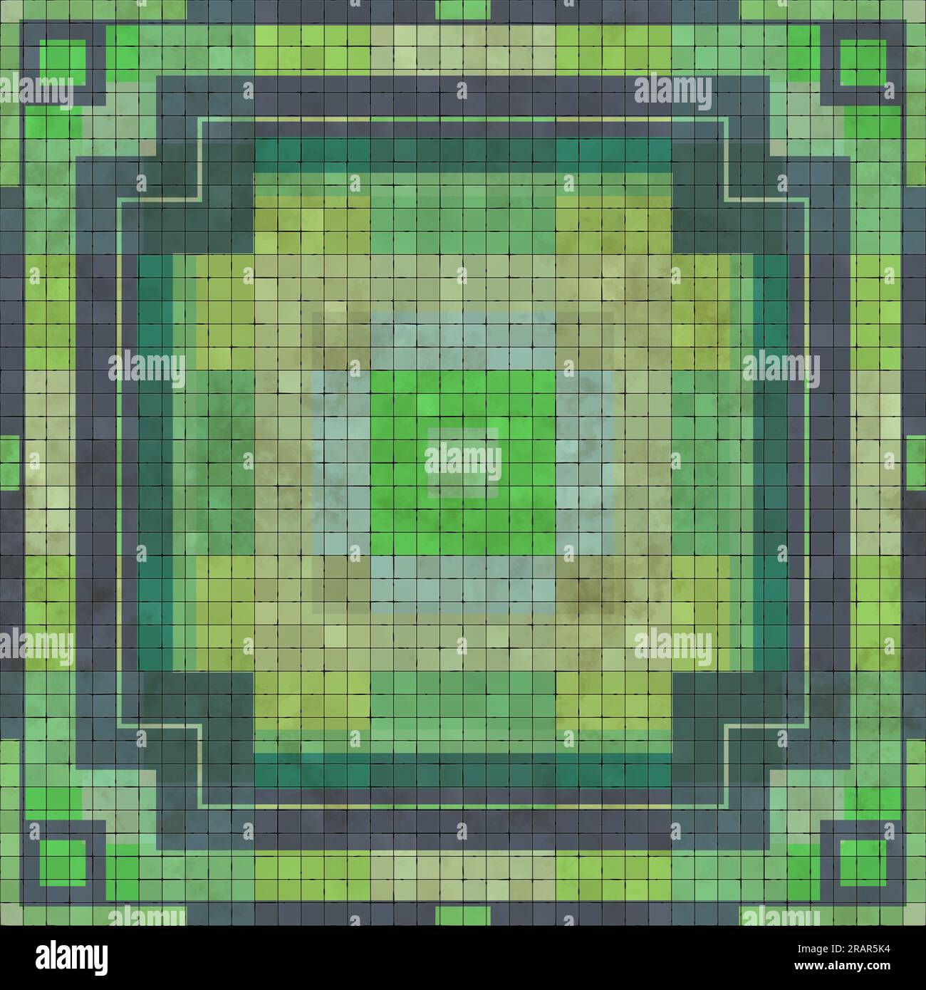 Colorful geometric seamless patterns decorate the walls style Atlas ...