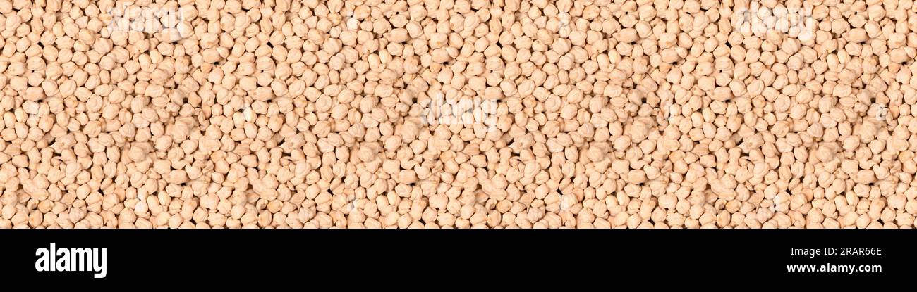 Seamless long banner, Chickpea background. Healthy vegetarian food ...