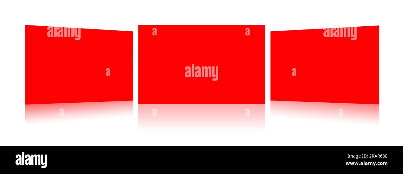 Red Insert report or screenshoot blank template for presentation ...