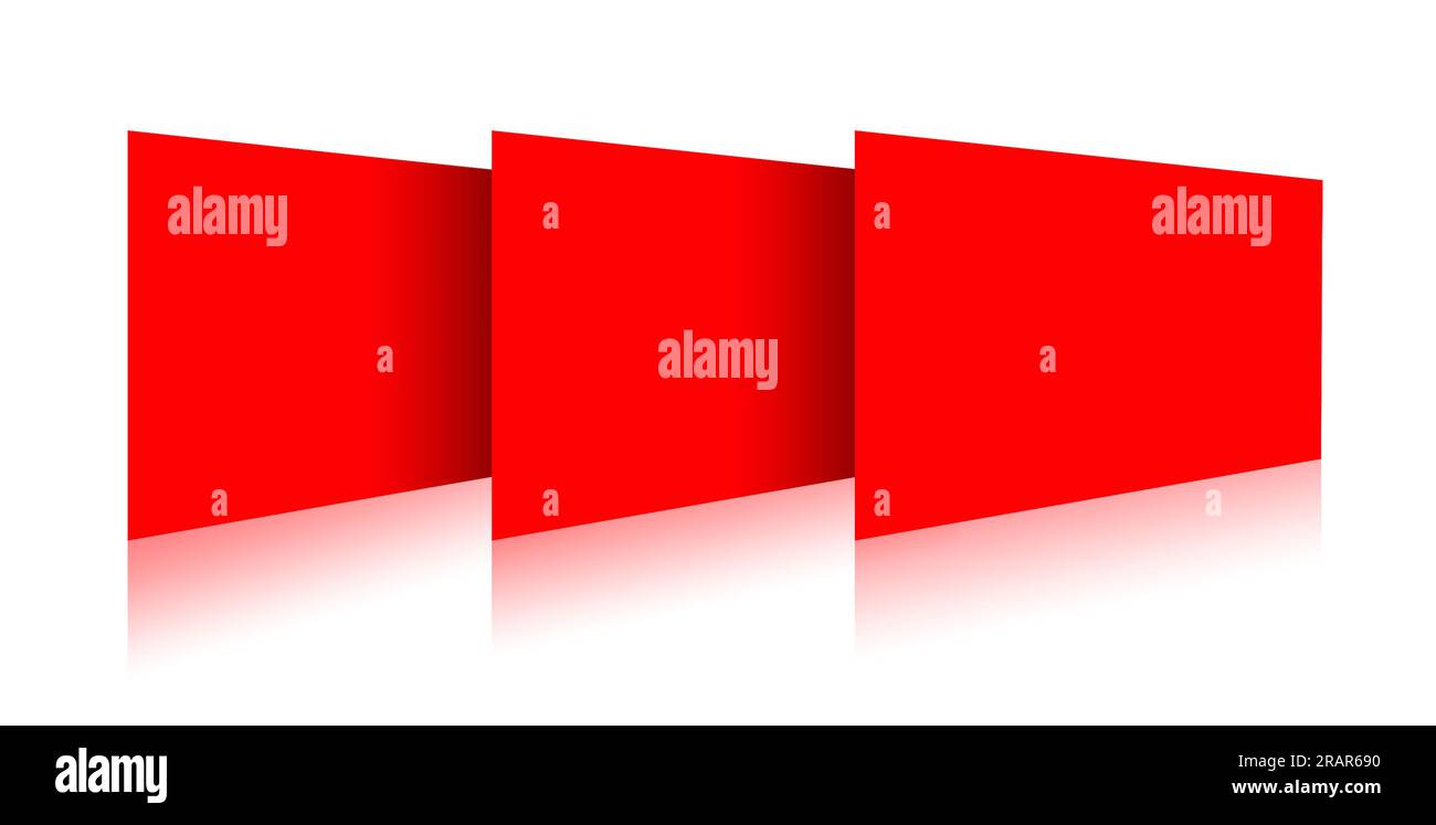 Red Insert report or screenshoot blank template for presentation ...