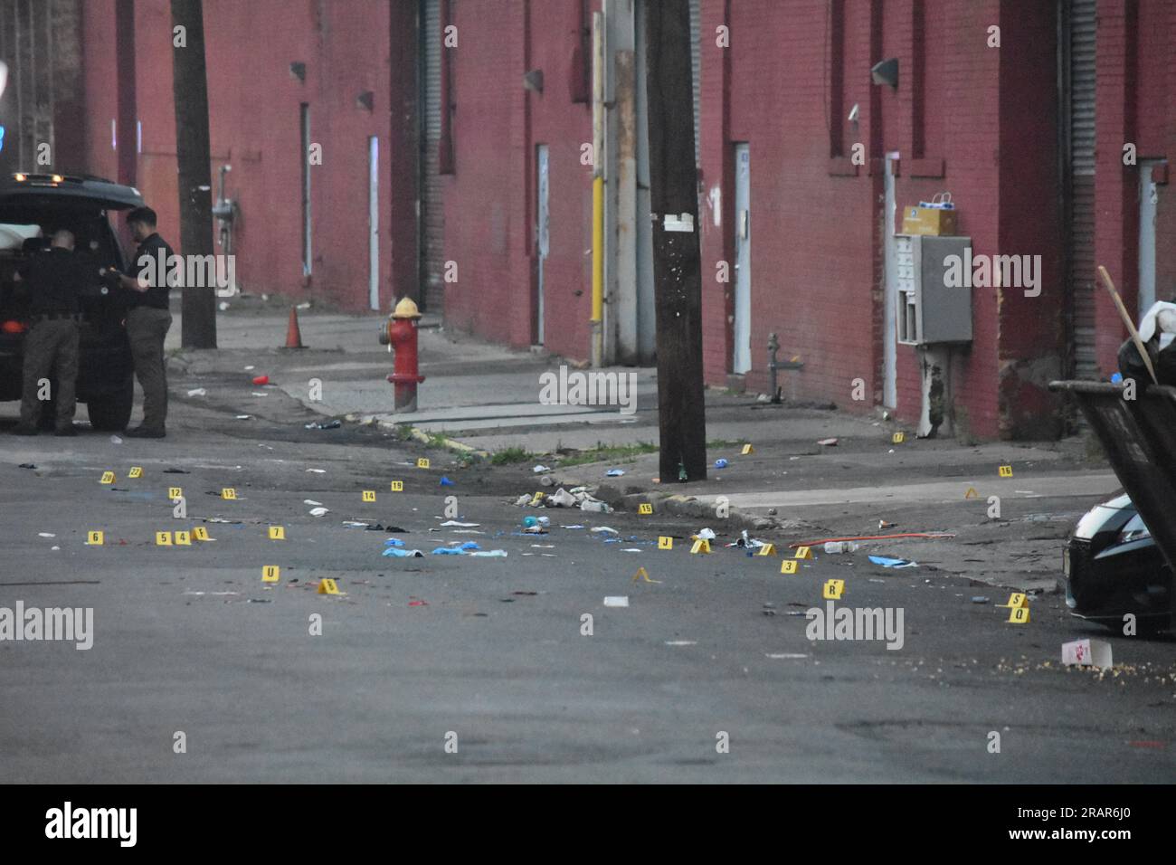 New jersey police crime scene hi-res stock photography and images - Alamy