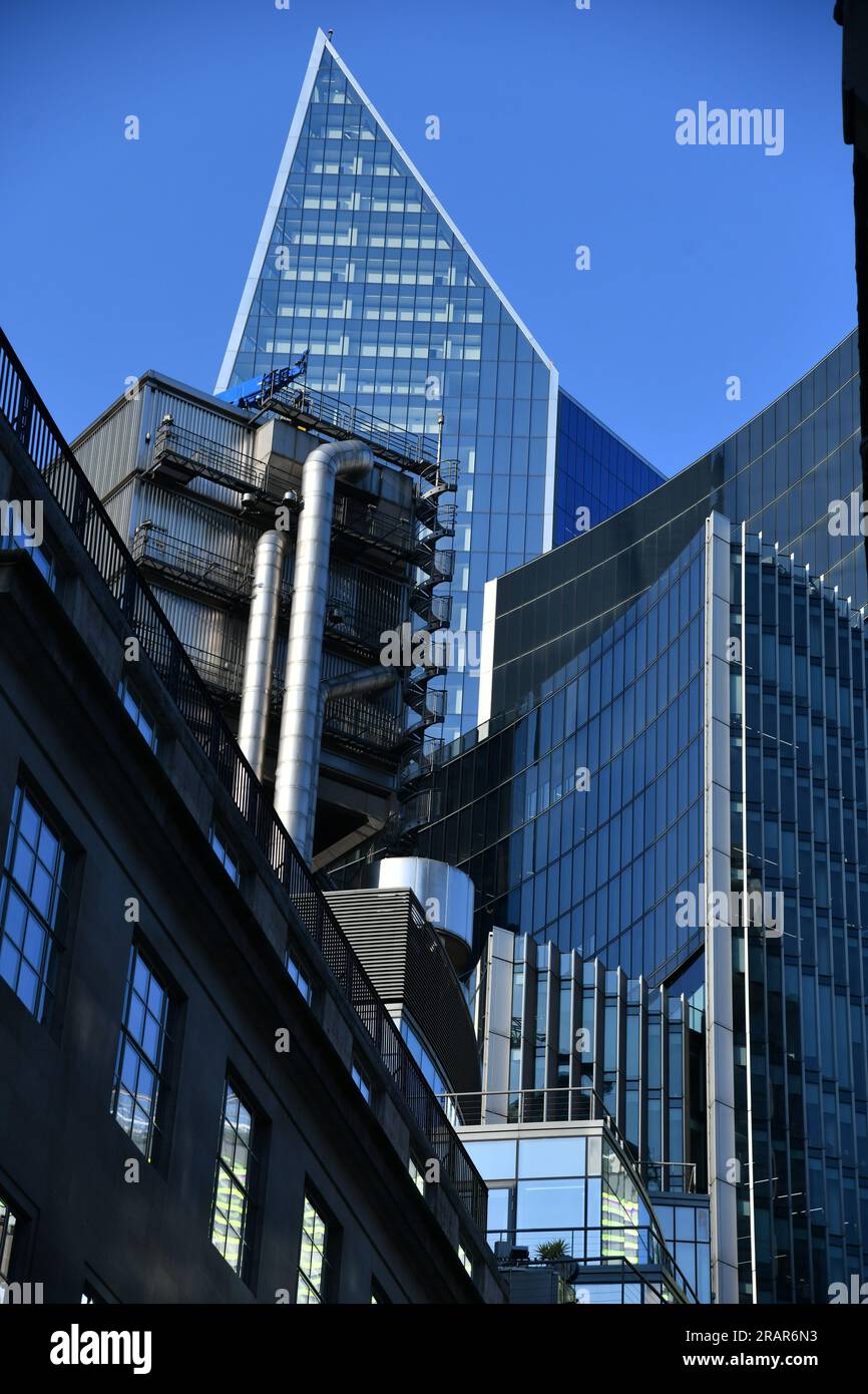 Modern Commercial buildings across london Stock Photo - Alamy