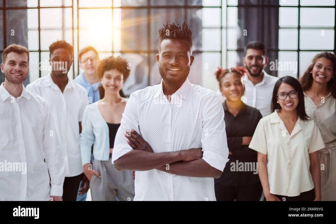 Diversity group of people meet together. business concept Stock Photo ...