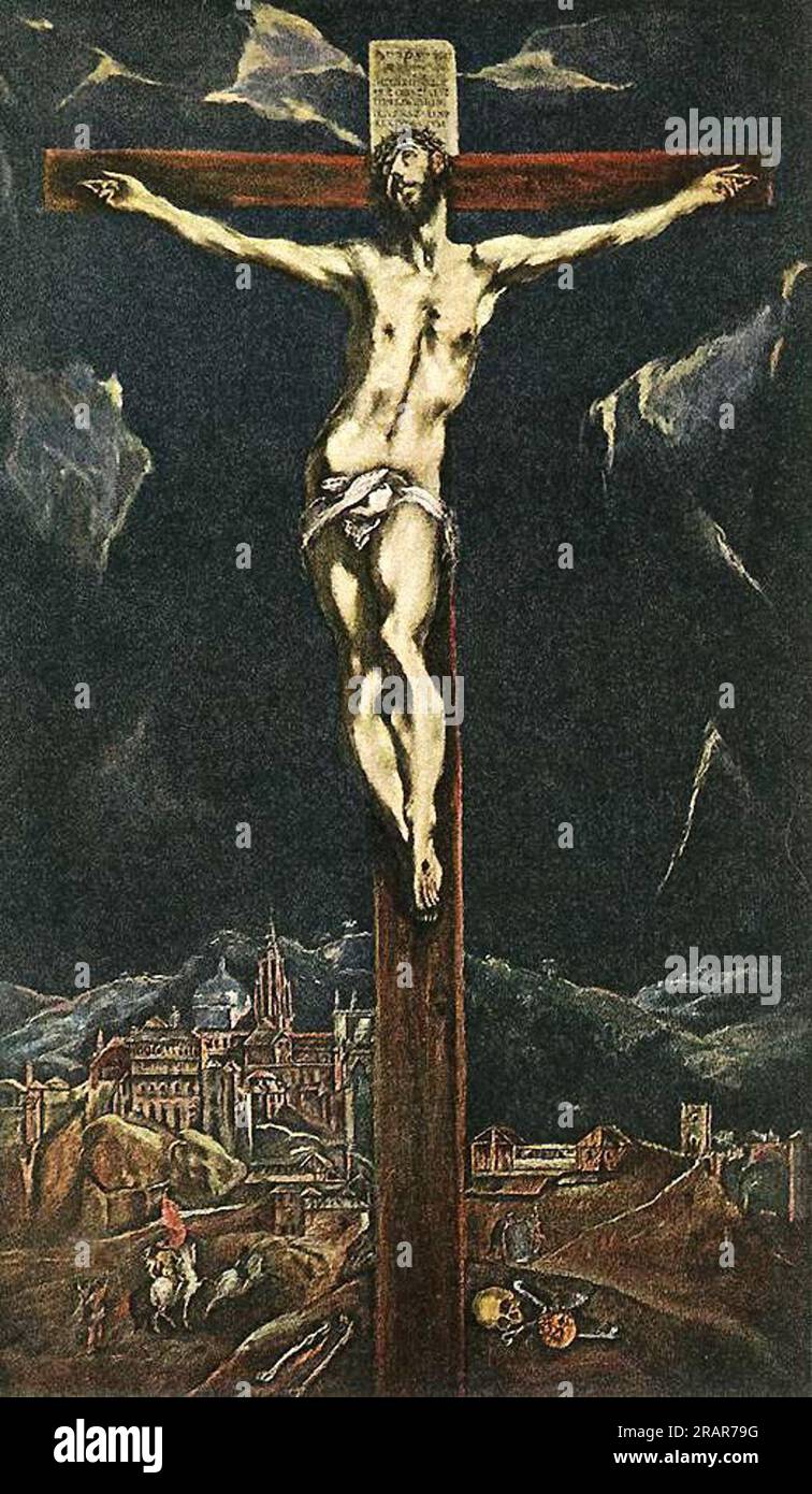 Agony on the cross hi-res stock photography and images - Alamy