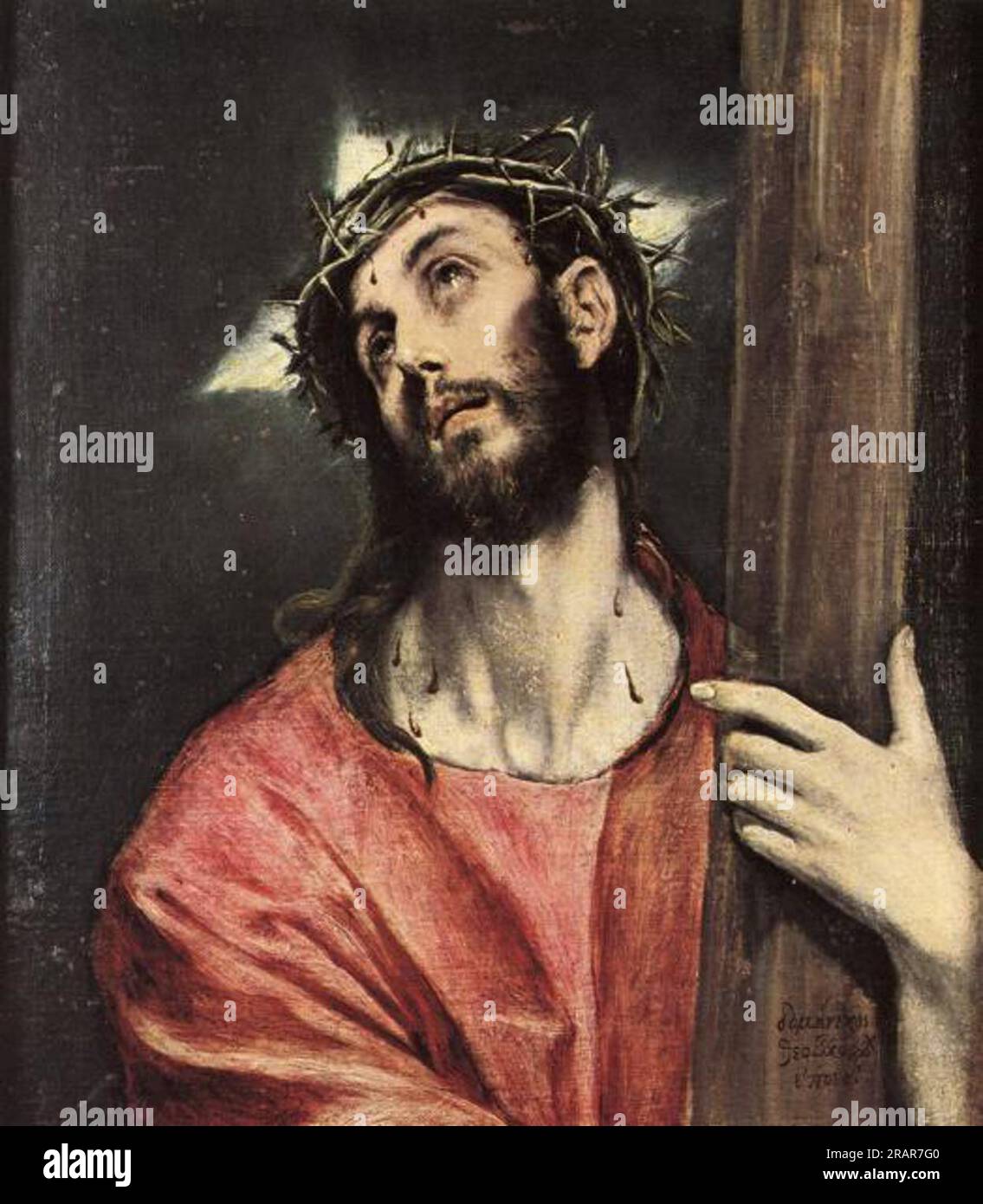 Christ carrying the cross el greco hi-res stock photography and images - Alamy