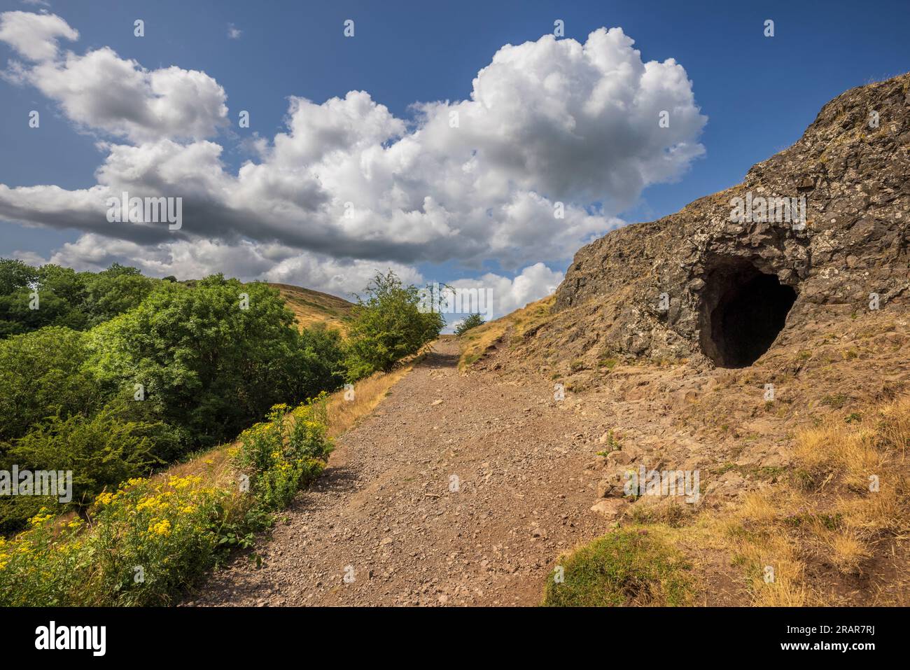 Clutter’s Cave in the Malverns, Herefordshire Stock Photo - Alamy