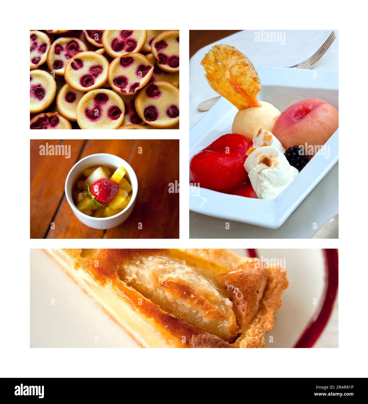 French desserts hi-res stock photography and images - Alamy