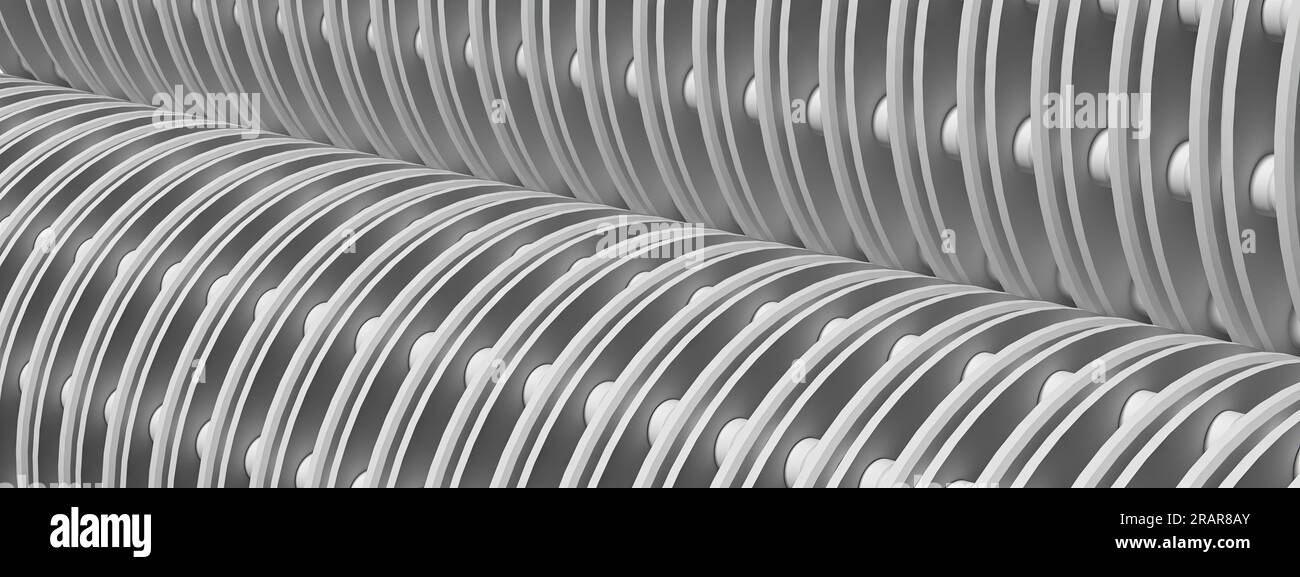 Transformation of mesh machines and structures Gray Abstract, Elegant ...