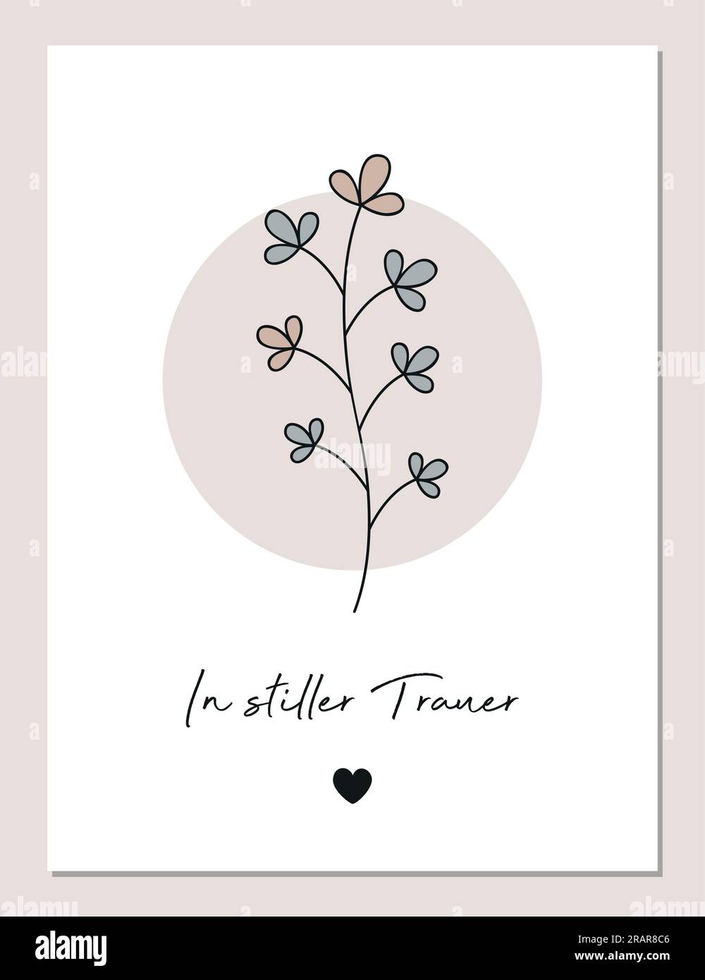 Condolence letter Stock Vector Images - Alamy