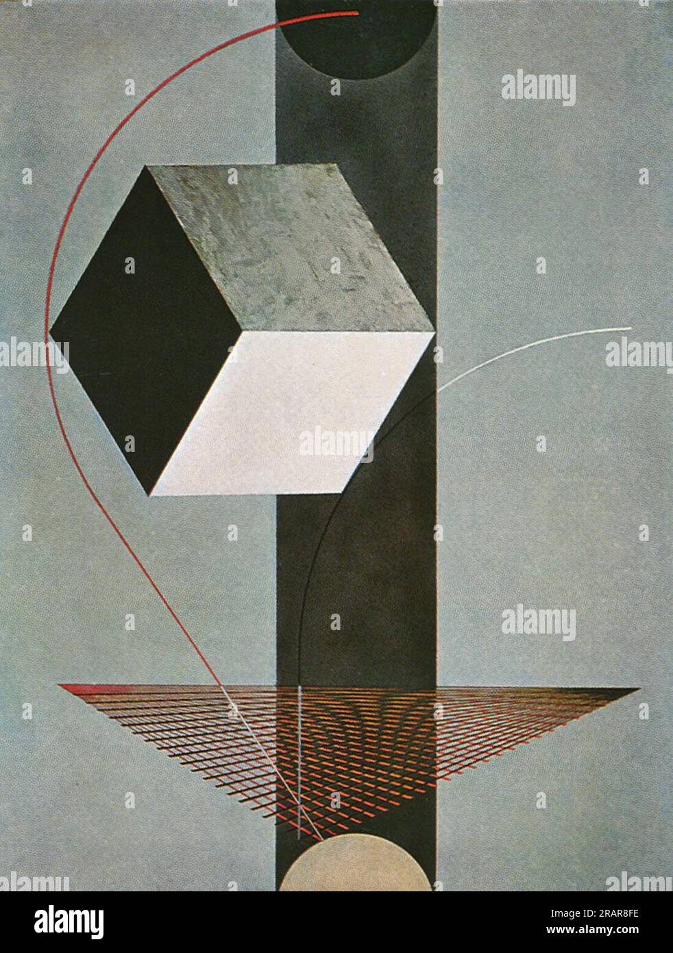 Proun 99 1924 by El Lissitzky Stock Photo - Alamy