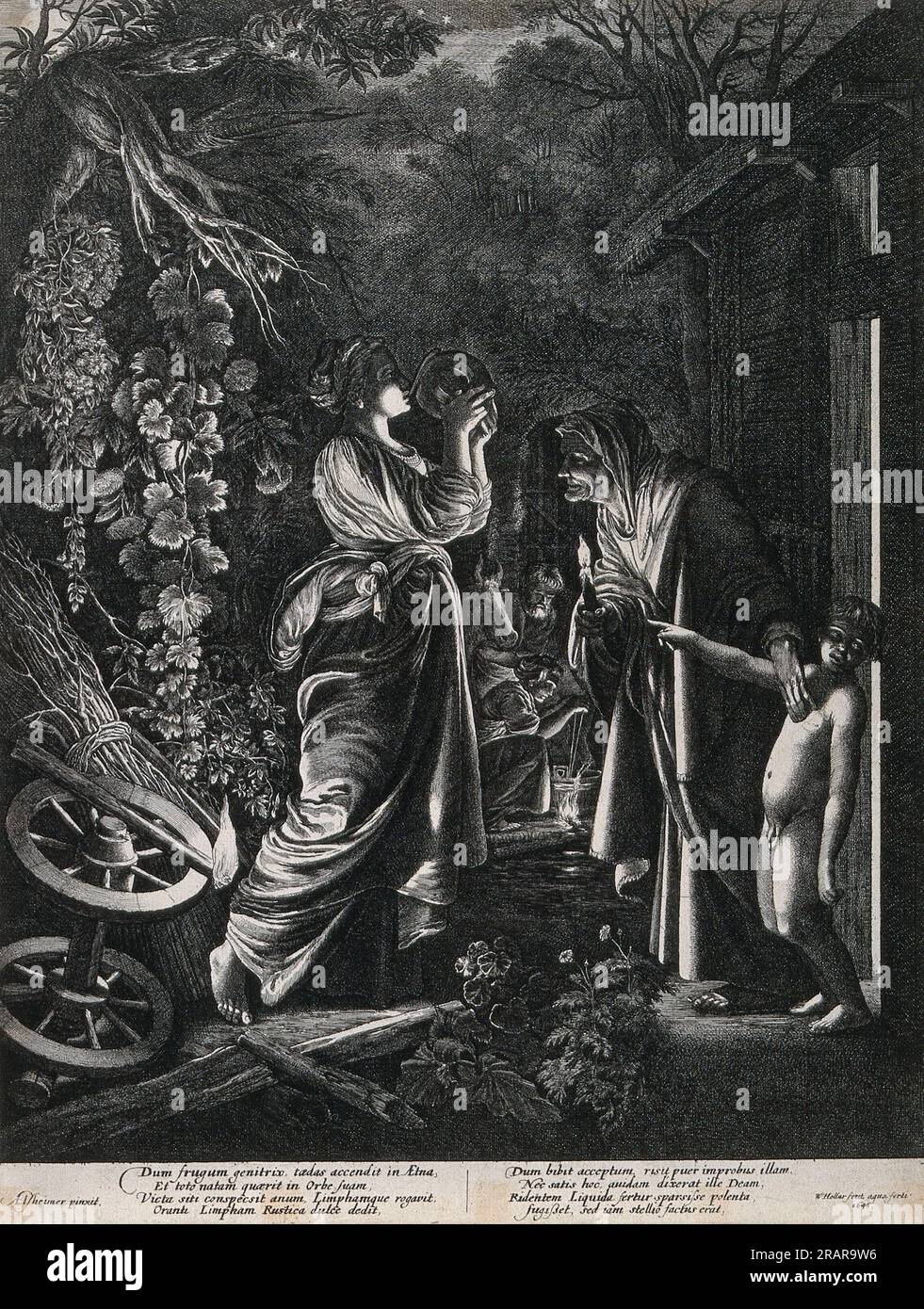 From a flask hi-res stock photography and images - Alamy