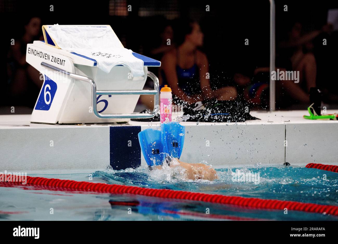 EINDHOVEN - Sharon van Rouwendaal during a swimming training in the ...