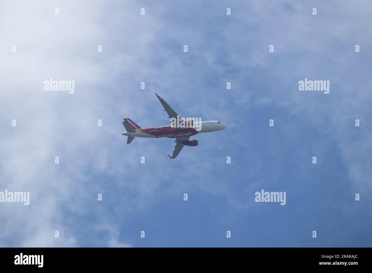 Chiangmai, Thailand - June 19 2023: VN-A650 Airbus A320-200 of Vietjet ...