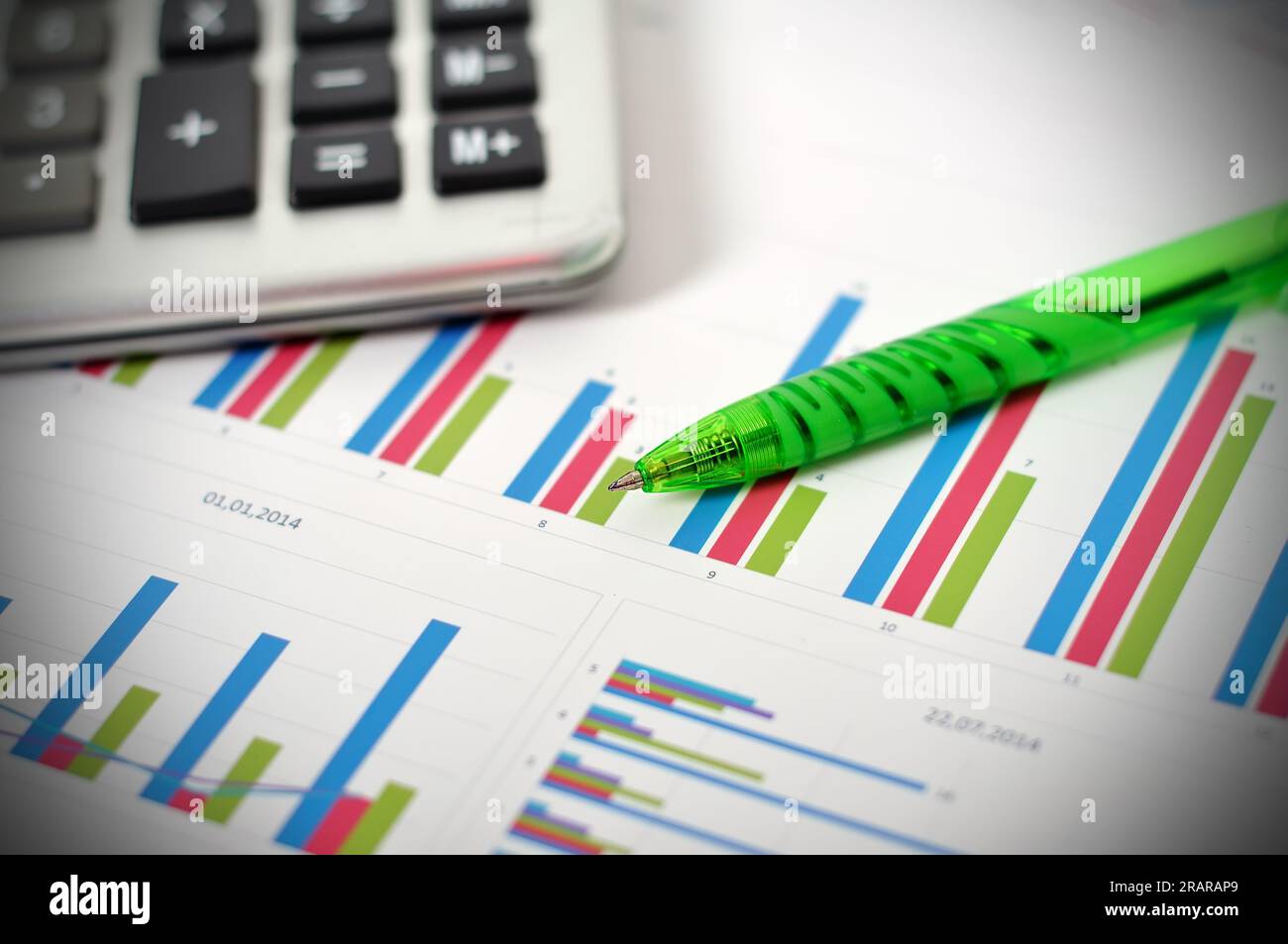 Charts on table hi-res stock photography and images - Alamy