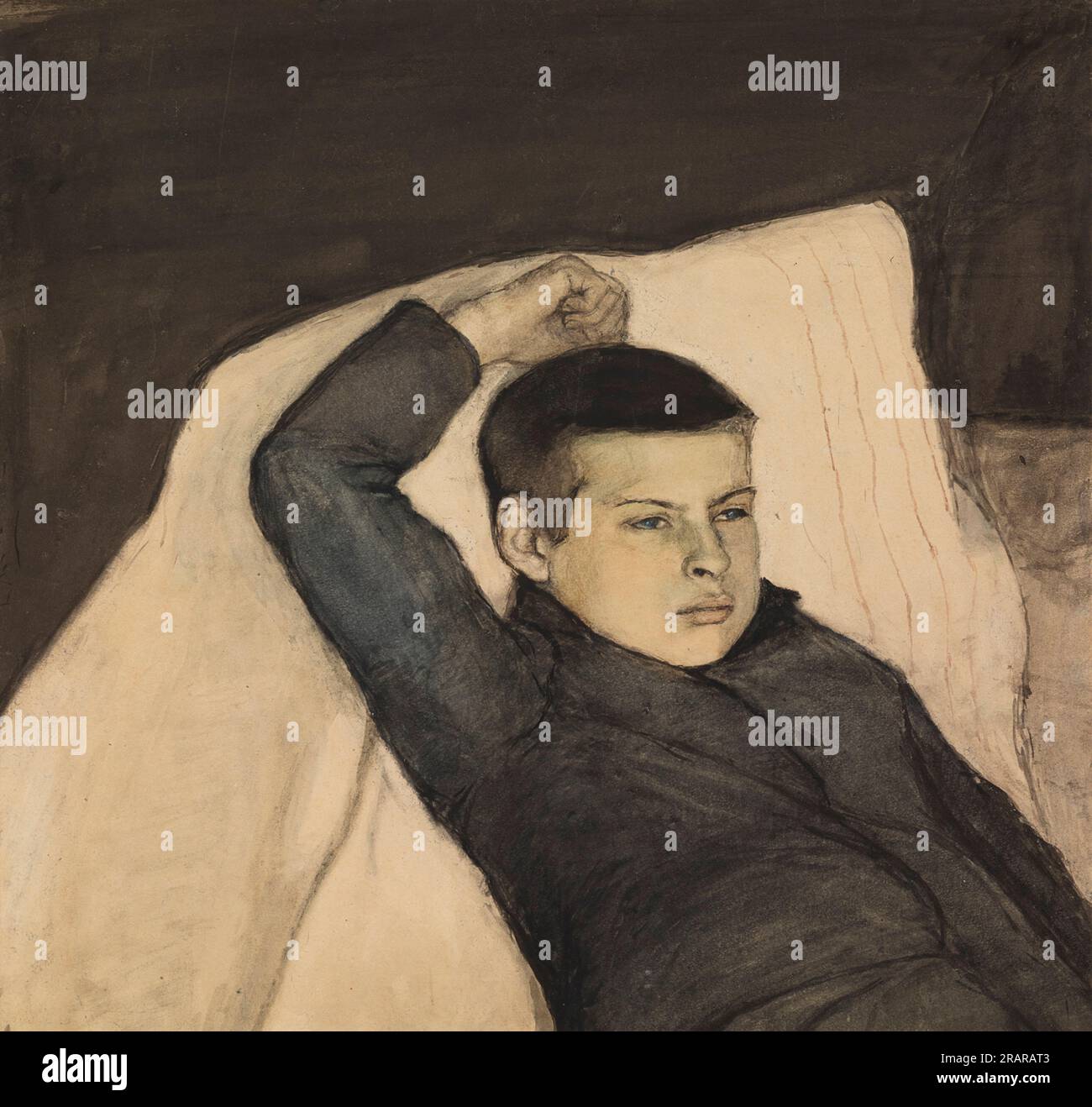 Reclining portrait painting hi-res stock photography and images - Alamy