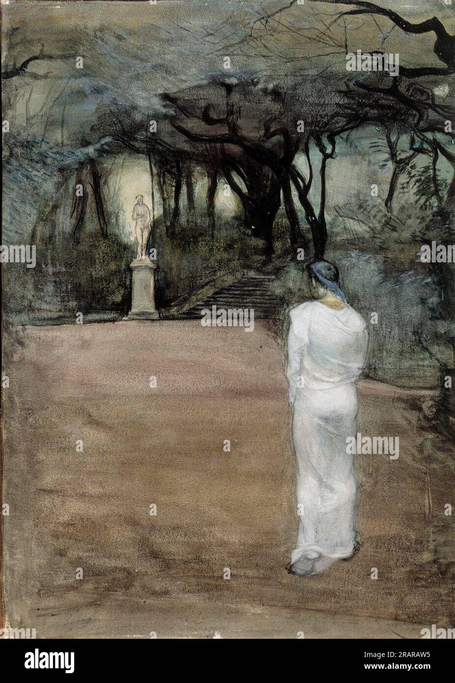 The Cult of Venus 1895 by Magnus Enckell Stock Photo - Alamy