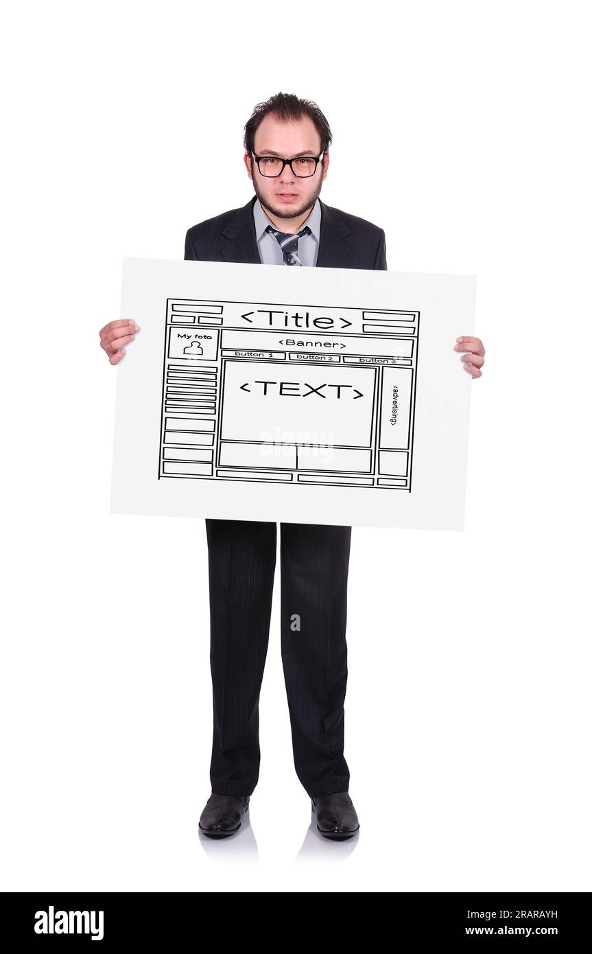 Businessman web hi-res stock photography and images - Alamy