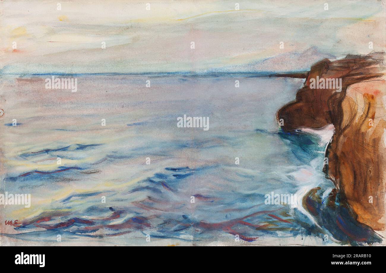 "marinlandskap " 1905 by Magnus Enckell Stock Photo - Alamy